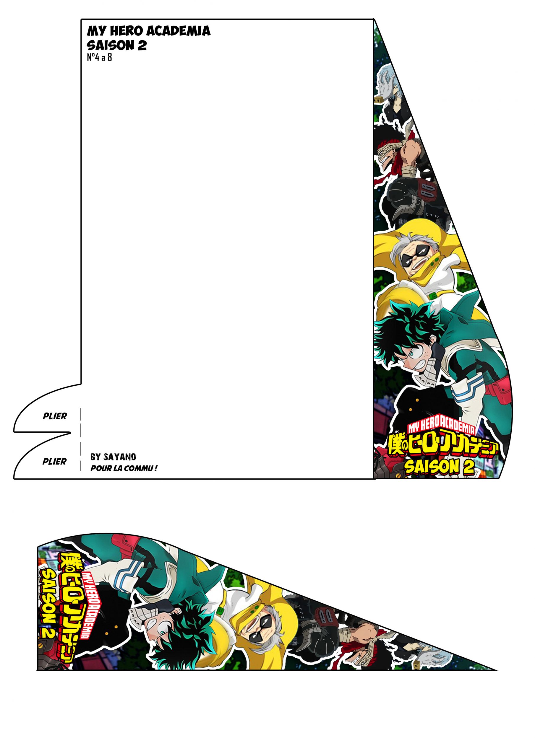 SEPA My Hero Academia – Sayano Créations